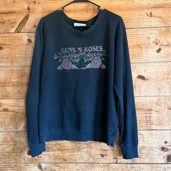 Daydreamer | Tops | Daydreamer Gnr Rose Gold Logo Classic Sweatshirt In ...